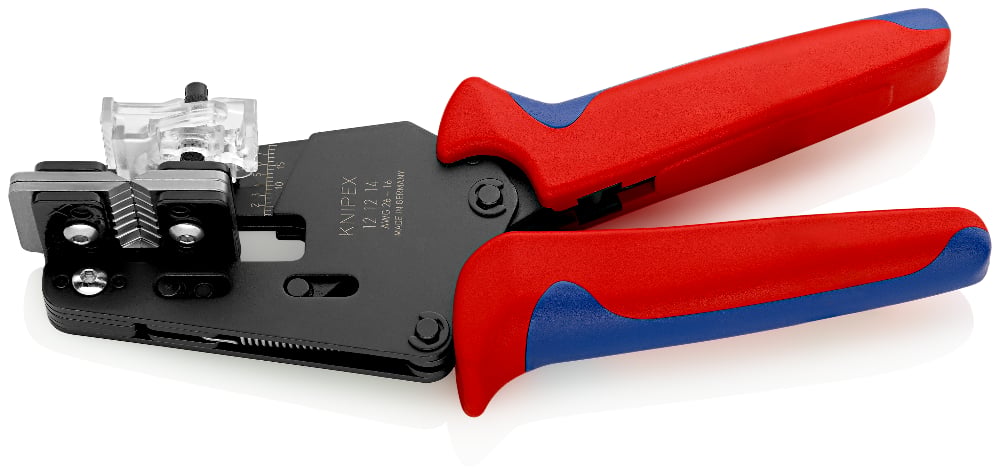 Precision Insulation Stripper With adapted blades | KNIPEX