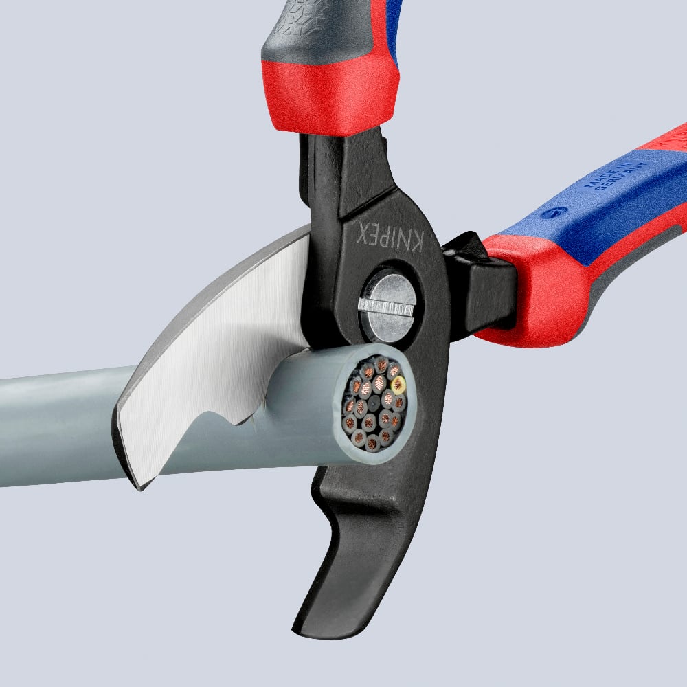 Cable Shears With twin cutting edge | KNIPEX