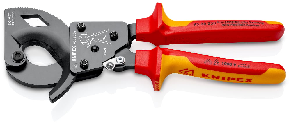 Cable Cutter (ratchet action) | KNIPEX