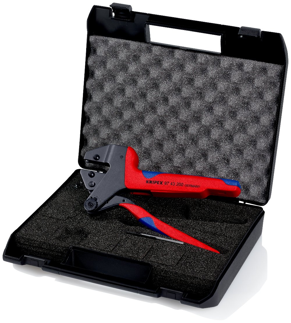Crimp System Pliers For exchangeable crimping dies | KNIPEX