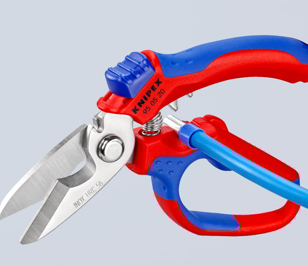 Angled Electricians' Shears | KNIPEX