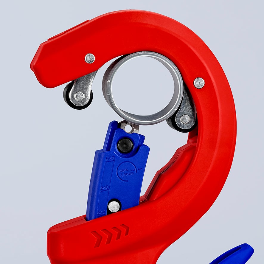 KNIPEX DP50 Pipe cutter for thin-walled plastic drain pipes | KNIPEX