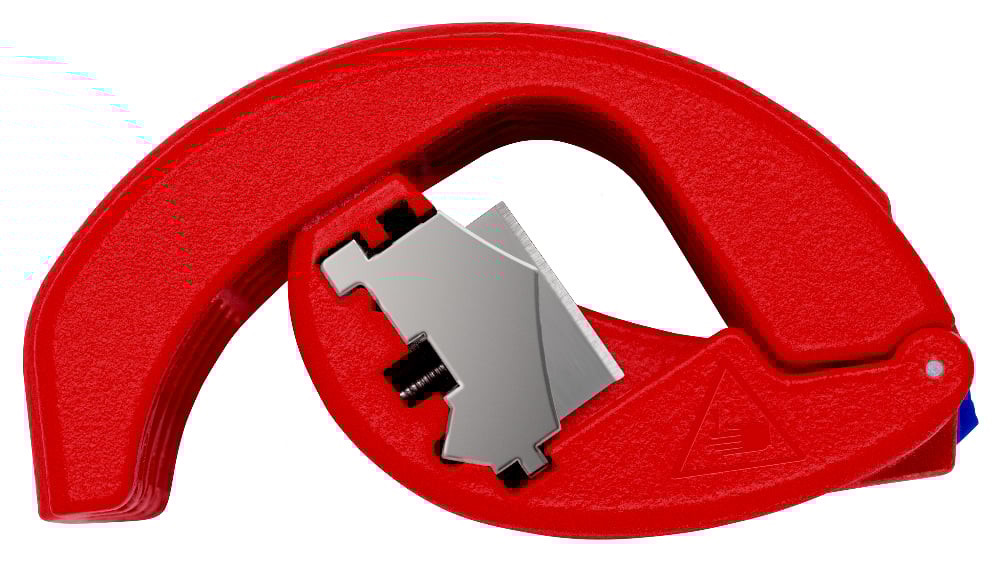 KNIPEX BiX® Cutter for plastic pipes and sealing sleeves | KNIPEX