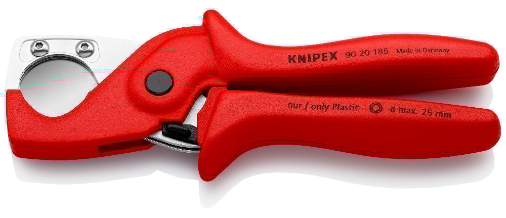 KNIPEX PlastiCut® Cutter for flexible hoses and plastic conduit pipes ...