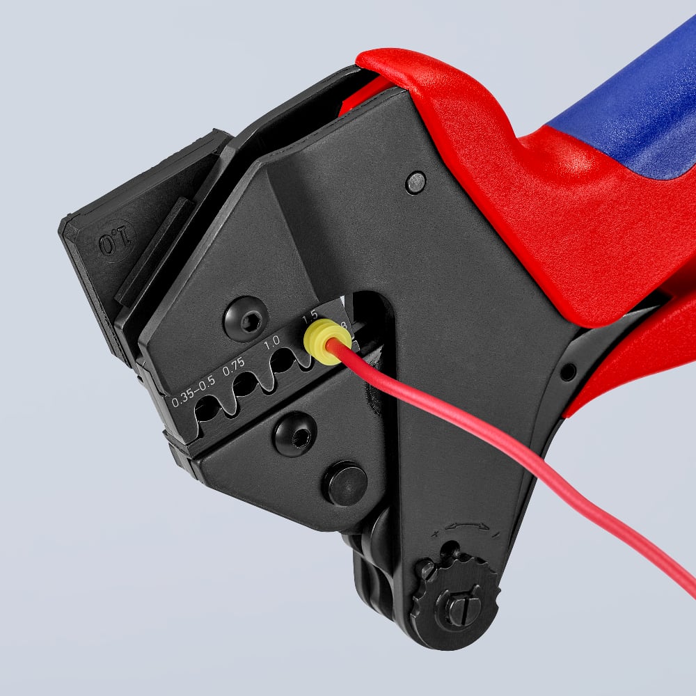 Crimp System Pliers For exchangeable crimping dies | KNIPEX