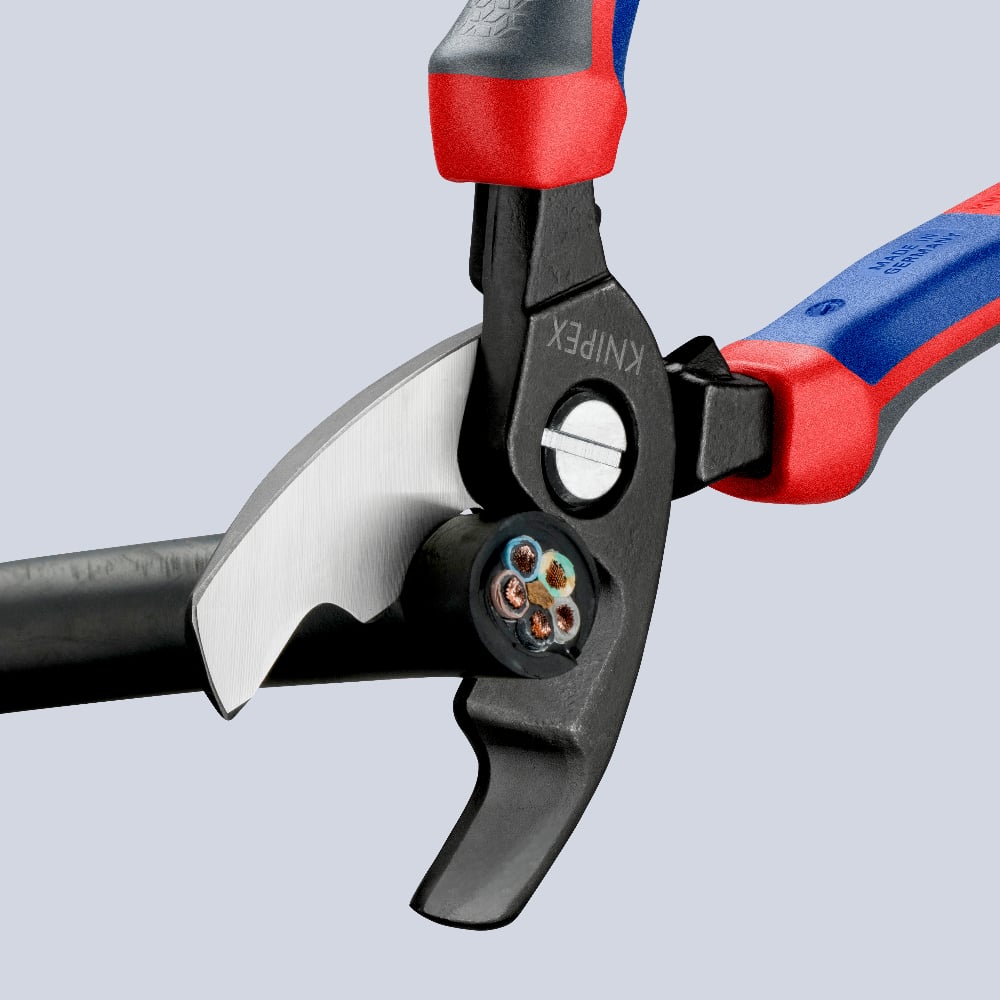 Cable Shears With twin cutting edge | KNIPEX