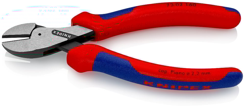 KNIPEX X-Cut® Compact Diagonal Cutter High lever transmission | KNIPEX
