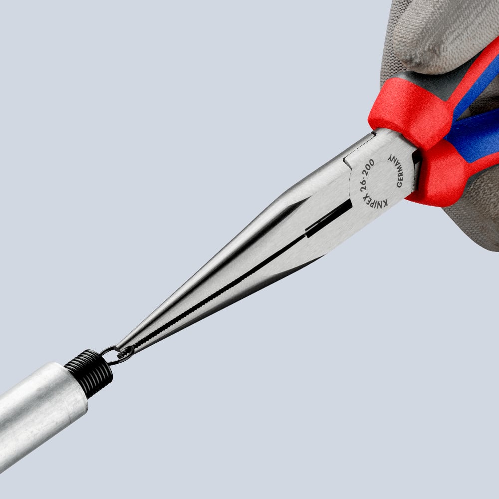 Snipe Nose Side Cutting Pliers (Stork Beak Pliers) | KNIPEX