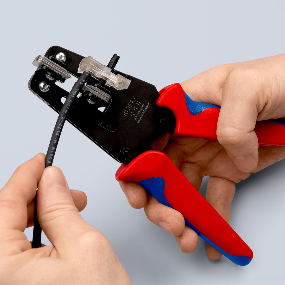Crimp System Pliers For exchangeable crimping dies | KNIPEX