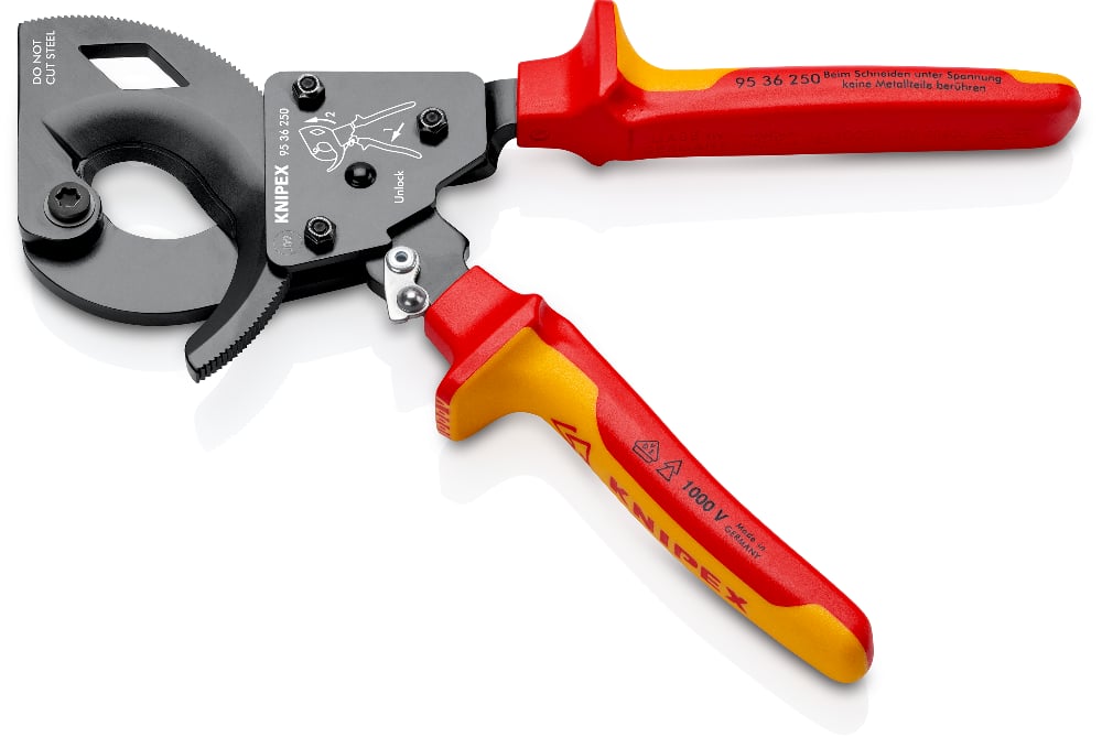 Cable Cutter (ratchet action) | KNIPEX