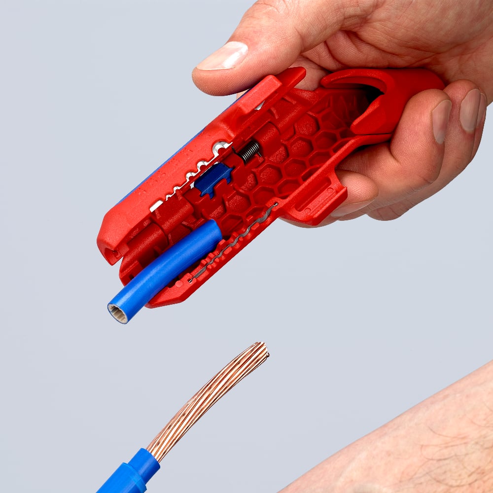 KNIPEX ErgoStrip® Universal Stripping Tool For right-handers | KNIPEX