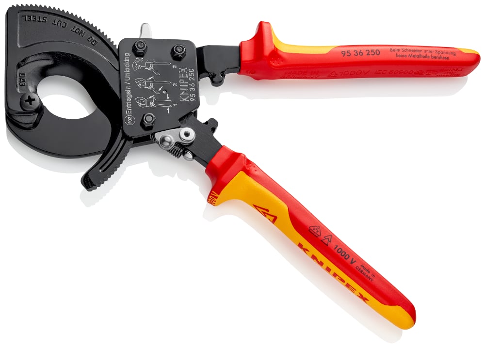 Cable Cutter (ratchet action) | KNIPEX