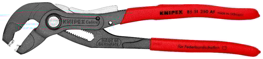 Spring Hose Clamp Pliers With retainer | KNIPEX