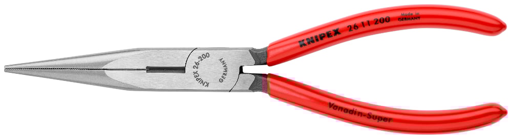 Snipe Nose Side Cutting Pliers (Stork Beak Pliers) | KNIPEX