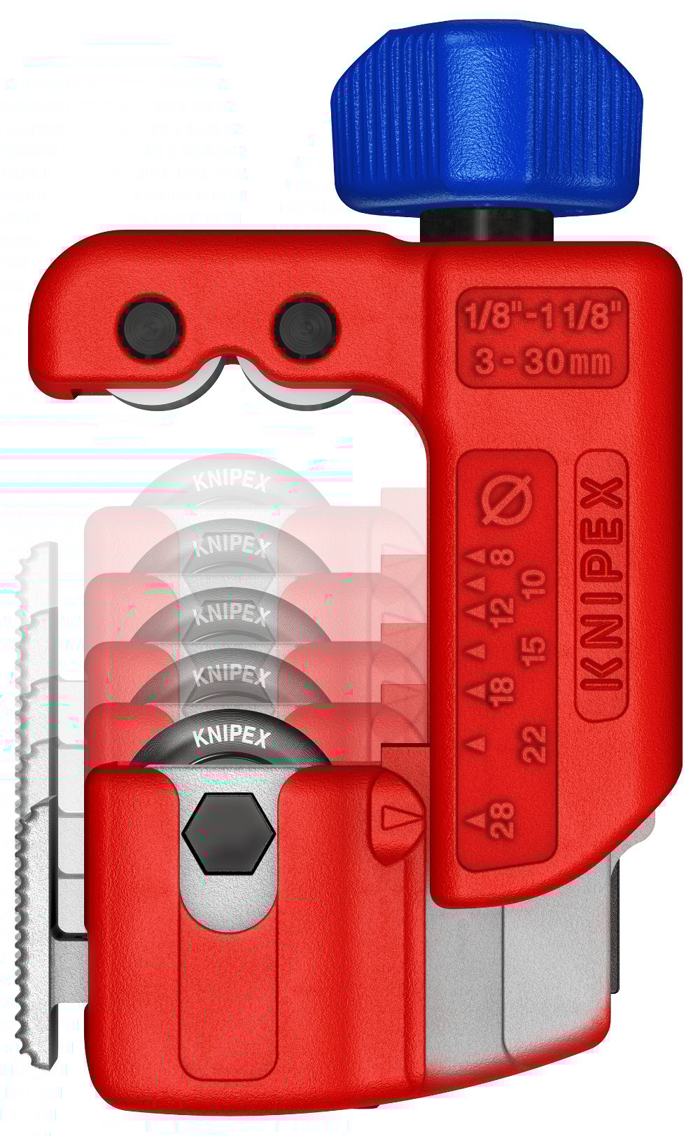 KNIPEX TubiX® S Pipe cutter | KNIPEX