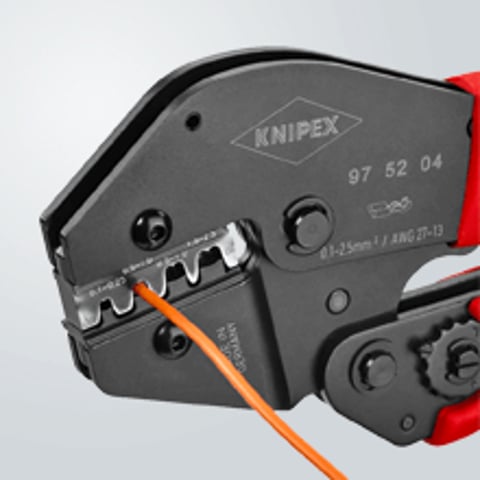 Crimping Pliers For two-hand operation | KNIPEX