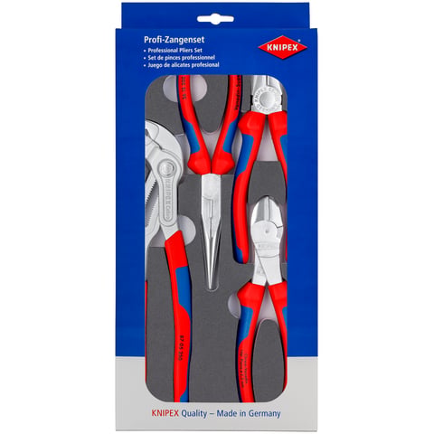 Zangen-Set In Schaumstoffeinlage 4-teilig | KNIPEX