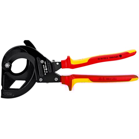 Cable Cutter (ratchet action) For steel wire armoured cables (SWA cable ...
