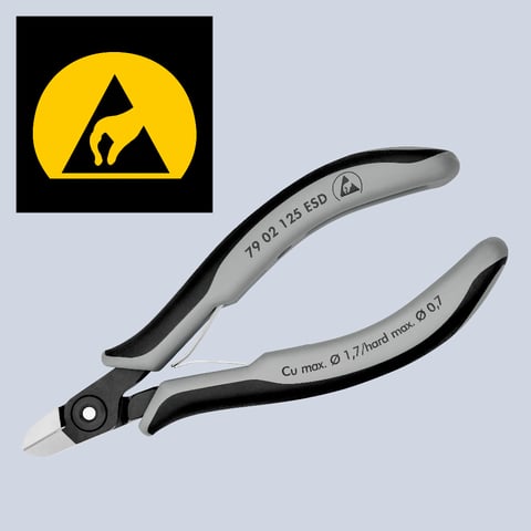 Precision Electronics Side Cutter ESD | KNIPEX