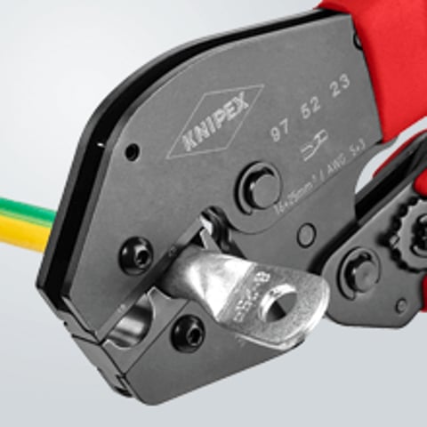 Crimpadora También para trabajar a dos manos | KNIPEX