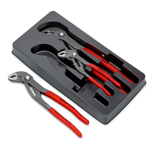 KNIPEX Cobra® Set 1 x 87 01 180, 1 x 87 01 250, 1 x 87 01 300 | KNIPEX